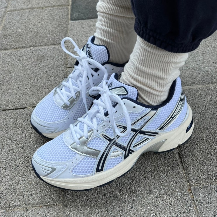 아식스 젤 1130 화이트 미드나잇 실착&사이즈 리뷰 1202A164-110 : 네이버 블로그