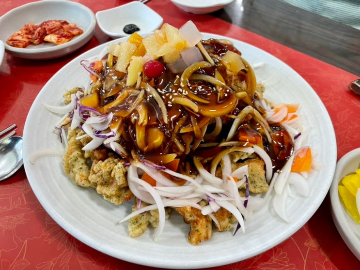 진짜손짜장_ 목포 남악 40년전통 수타면 짜장면 탕수육 맛집 : 네이버 블로그