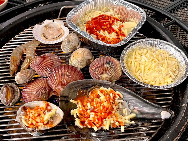 월미도조개구이 캠핑 기분까지 내는 월미도 찐 맛집 조개구이 칼국수전문점 Ft고기맛집 네이버 블로그