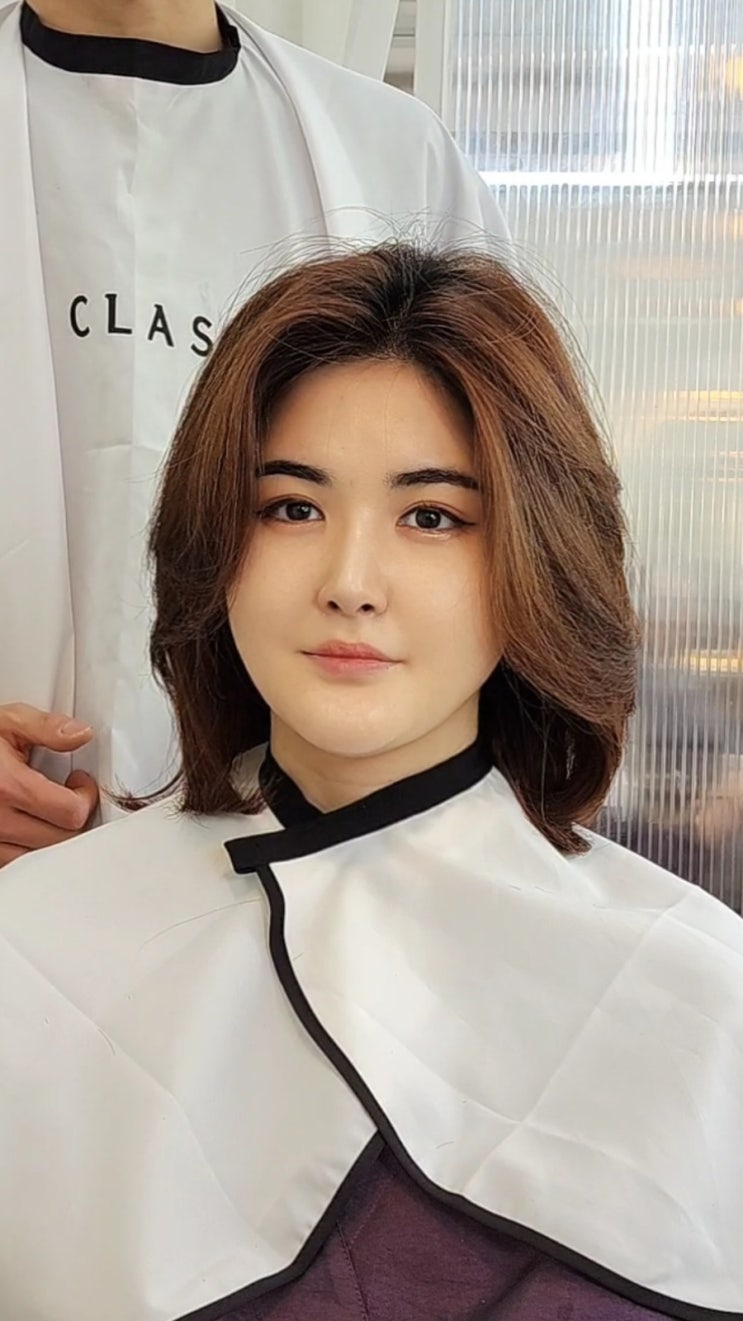 아이유허쉬컷 중단발레이어드컷관리법 삼성동미용실 : 네이버 블로그