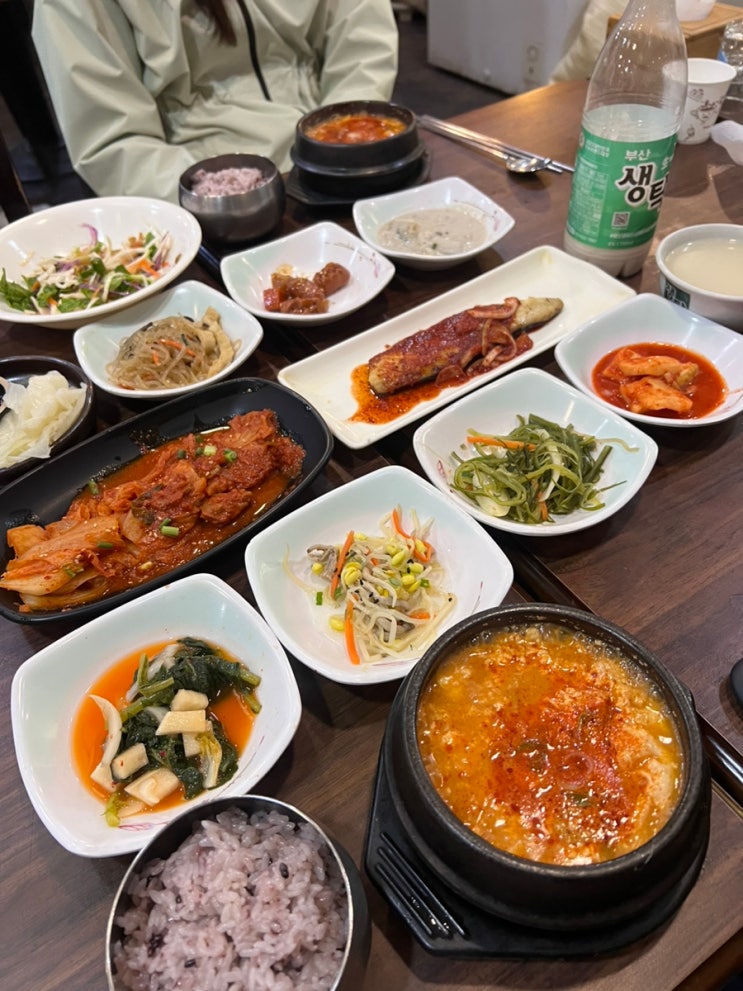 초읍맛집 반찬하나하나다맛있는 한식맛집 순두부마을이랑 그외 초읍밥집들 네이버 블로그
