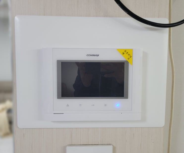강남구 신사동 장자울아파트 코맥스 비디오폰 CAV-77MG 교체 후기 : 네이버 블로그