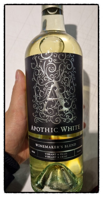 와건이의 와인리뷰 35:아포틱 화이트 2020 [Apothic White 2020] : 네이버 블로그