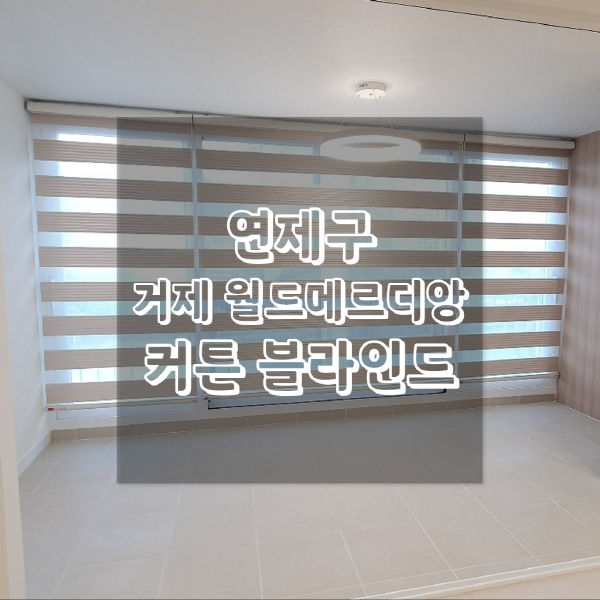 연제구 거제월드메르디앙 커튼블라인드 네이버 블로그