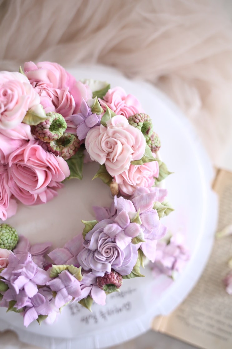 동래 떡케이크 앙금플라워로 만드는 수제 떡케이크 : 네이버 블로그