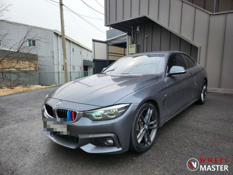 BMW휠복원 / BMW 430I 컨버터블 704M 메탈그레이 분체도장 : 네이버 블로그