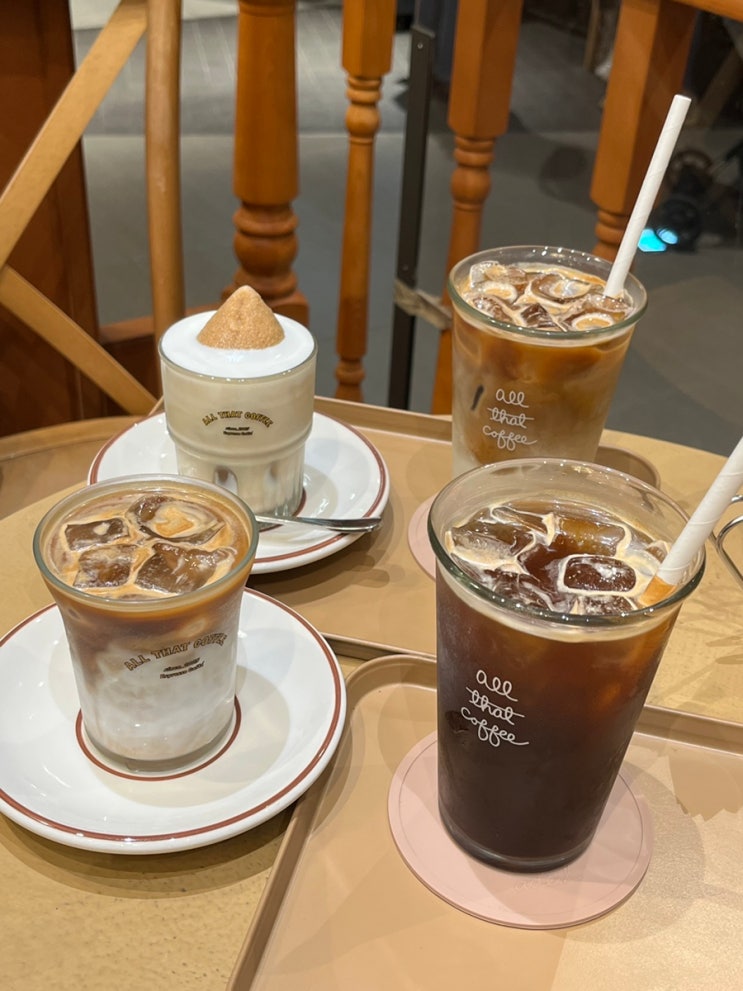 여의도카페더현대서울카페 맛있는 커피 올댓커피 더 현대 서울 네이버 블로그