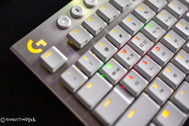 끝판왕 무선 기계식키보드 로지텍 G913 TKL 택타일(화이트) : 네이버 블로그