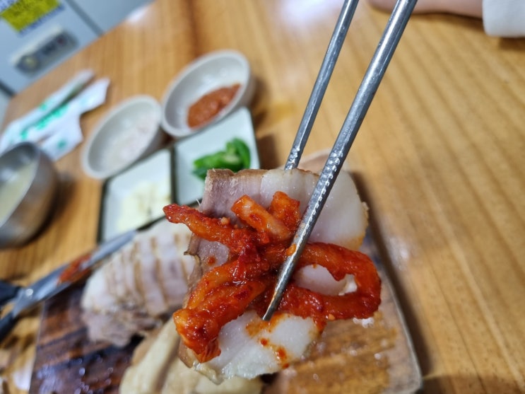 시흥 은계맛집 전통있는 천하장사냉면 굴전문점 에서 더워지기 전에 냉면 수육을 네이버 블로그