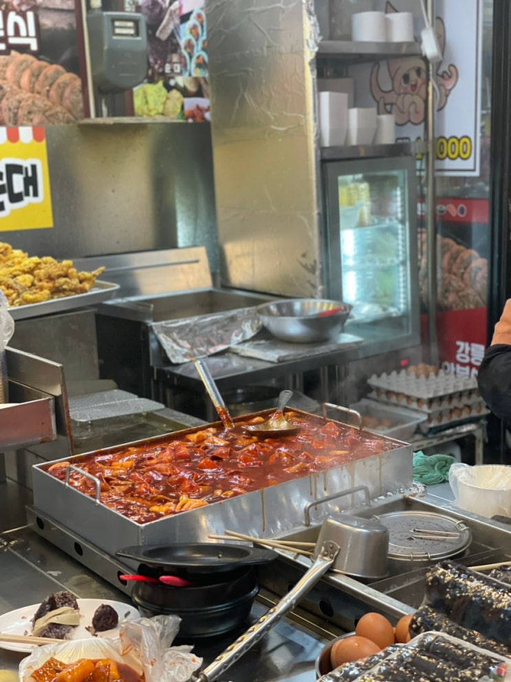 강릉 중앙시장 먹거리 2탄 강릉 수제막걸리 강릉중앙분식 떡볶이 왕 맛있어 네이버 블로그