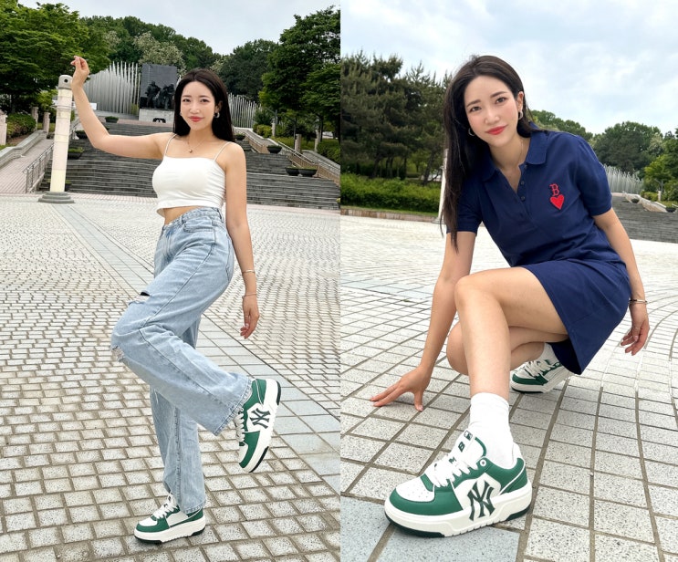 여자운동화 추천 Mlb 엠엘비 청키라이너 키높이스니커즈 커플신발 가능해 네이버 블로그
