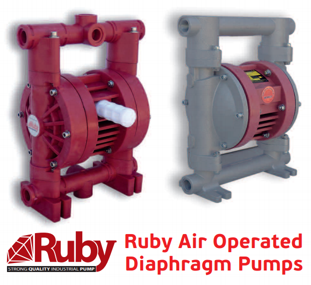 RUBY AIR DIAPHRAGM PUMPS_루비펌프_재질PP,PVDF,AL_메탈_논메탈펌프_AlphaDynamic pumps ...