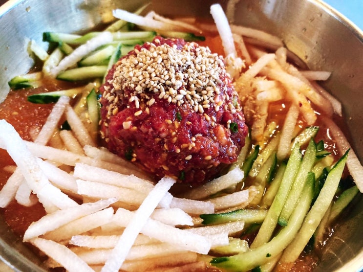 황리단길 향화정 육회로 만든 경주육회물회 육회비빔밥 맛집 추천 찐후기 네이버 블로그