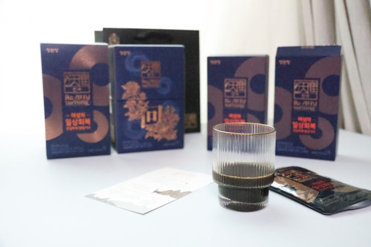 여성 기력회복 정관장 천녹 리터닝 맞춤 녹용추천 네이버 블로그