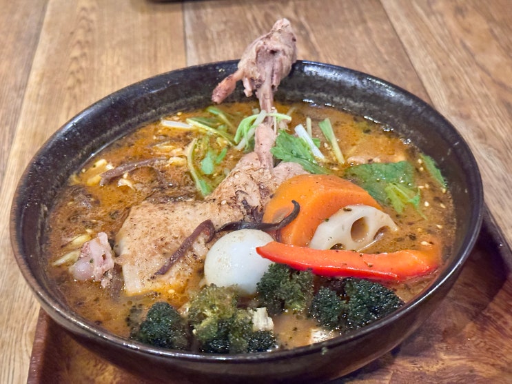 삿포로 스프카레 맛집 가라쿠 웨이팅 팁 메뉴 후기 네이버 블로그