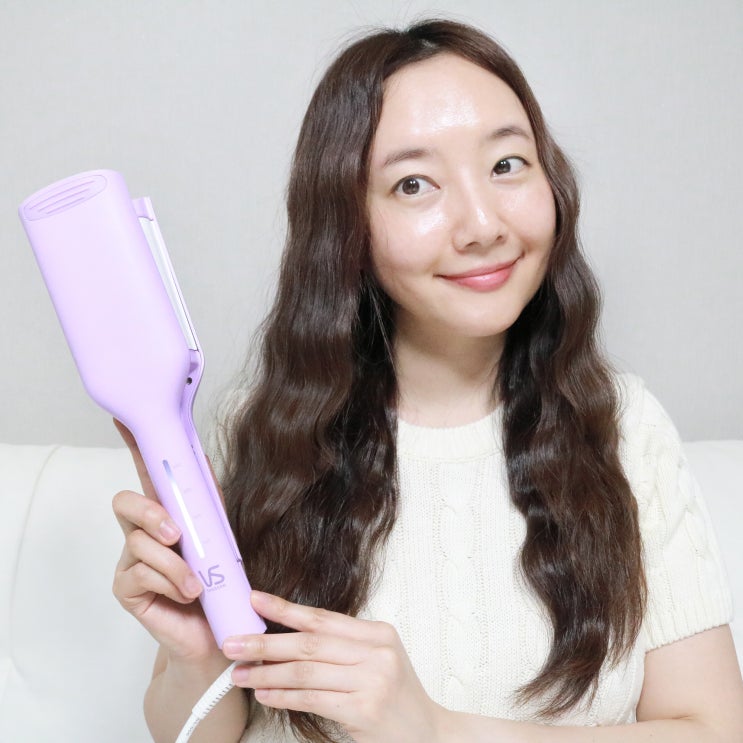 고데기 추천 비달사순 물결고데기 물결펌 여자 긴머리 웨이브 헤어스타일 네이버 블로그