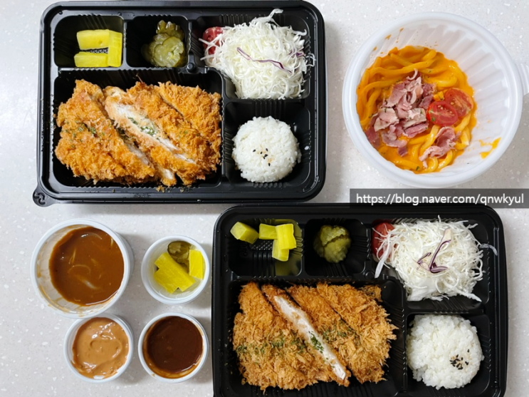 춘천 배달 최고당돈가스 오늘은 돈가스 주문했어요 후평동 돈가스 맛집추천 생등심 더블돈가스 옛날돈가스 로제우동