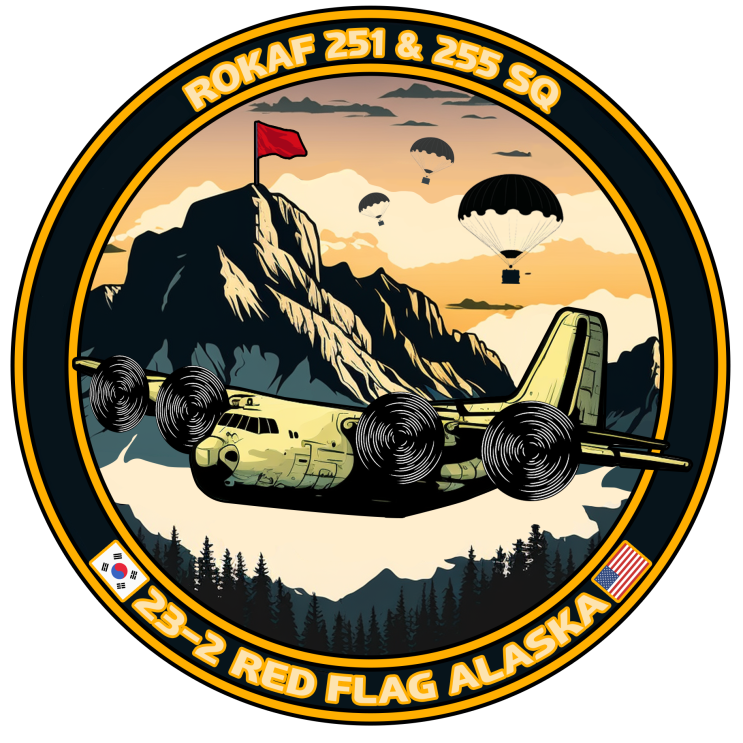 [로고디자인] ROKAF 23-2 RED FLAG ALASKA : 네이버 블로그