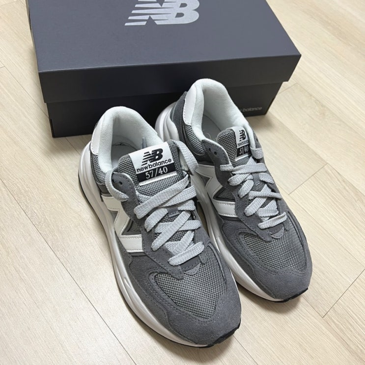 뉴발란스 5740 그레이/베이지 사이즈팁&후기 : 네이버 블로그