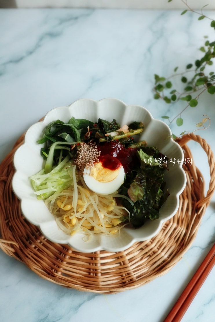 열무 비빔국수 양념장 만들기 김치 비빔국수 레시피 만드는법 열무비빔국수 만들기 네이버 블로그