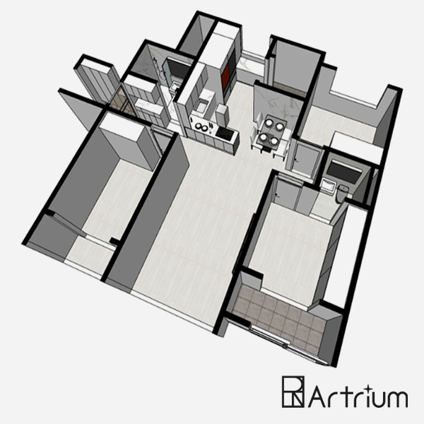 광명 두산위브 트레지움 25Py / 리모델링 디자인 : 네이버 블로그