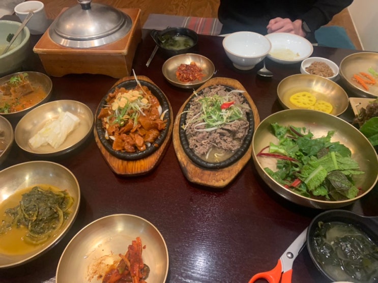 의왕 맛집 자연담은밥상백운재 백운호수 한정식 가족모임 식당 한정식 맛집 타임빌라스 근처 식당 어른들 외식