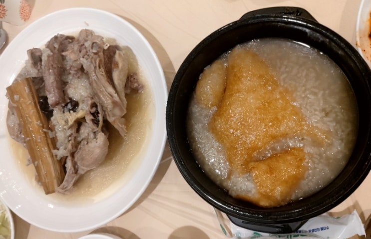 경기도 구리 맛집 한다리백숙and샤브 능이 백숙 누룽지 백숙 맛집 네이버 블로그