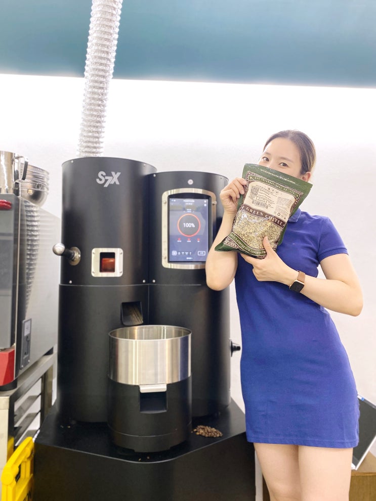 콜롬비아 핀카 라 에스메랄다 아나에어로빅허니 스트로베리, 스트롱홀드 S7X로 로스팅하기 :: 딸기향이 팡팡 터지는 무산소 가향 생두 Roasting : 네이버 블로그