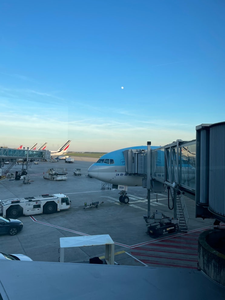 2023 봄 유럽여행 • 대한항공 직항 일반석 탑승후기 (로마in 파리out) / 오토체크인 / 셀프백드랍 : 네이버 블로그
