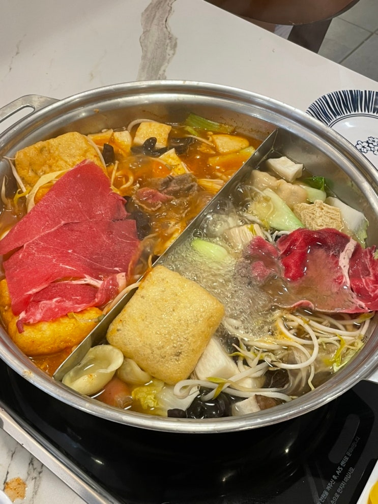 퐁당 유성점 브레이크타임 없는 대전 퐁당샤브무제한 먹고 온 후기 봉명동샤브샤브 네이버 블로그