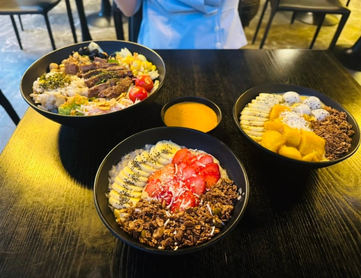 압구정 샐러드 그릭요거트 맛집, 오트밀 전문점-블랙루머(Black Rumor) : 네이버 블로그