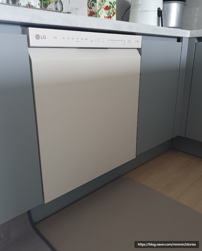 LG전자 DIOS 오브제 컬렉션 빌트인 전용 식기세척기 DUBJ1E 12인용, 식세기 이모님 설치 리뷰, 후기 : 네이버 블로그