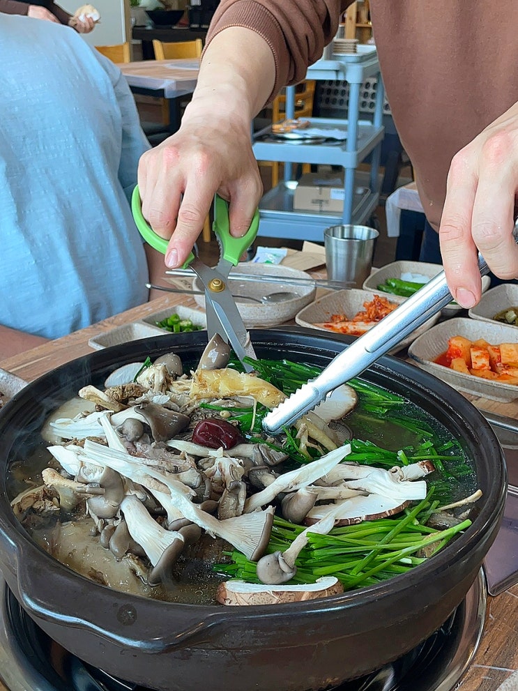 원주 오리백숙 몸에 좋고 맛도 좋았던 가리왕산 약초백숙 : 네이버 블로그