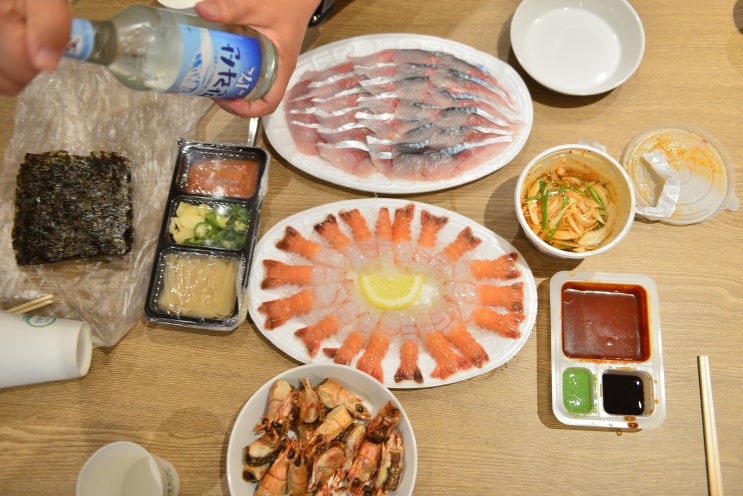 서귀포 회포장 제주 고등어회 제주도 딱새우회 횟집 가파도수산 네이버 블로그
