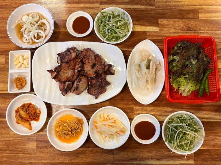 부산남포 남포동맛집 직접 구워주는 숯불돼지갈비 산수갑산 네이버 블로그