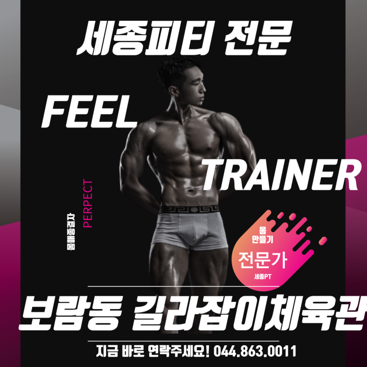 세종피티 보람동 길라잡이체육관 특급 트레이너 유필 네이버 블로그