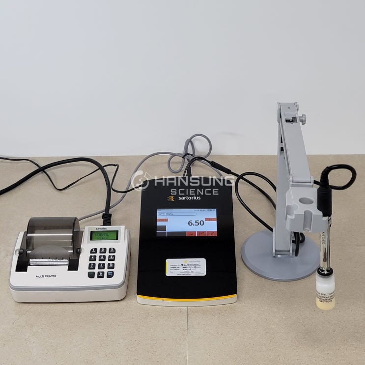 Sartorius PB-30 pH Meter with YDP 09-D Multi Printer , pH측정기(H675 ...