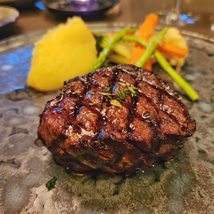 [태국4] 푸켓 빠통 분위기 내고 싶은 날엔 ‘샘스 스테이크(Sam's Steaks&Grill)’ 고급진 레스토랑 코스 요리 ...