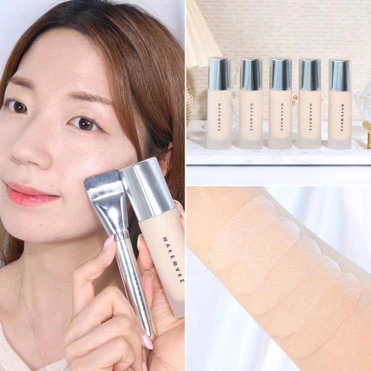 올리브영 파운데이션 추천 웨이크메이크 워터벨벳커버파운데이션 전색상 모공커버 갑 네이버 블로그