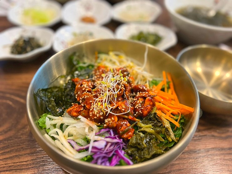용산 센트럴파크 해링턴 밥집 상리 남도밥상 비빔밥비주얼 맛집 내돈내산 후기 네이버 블로그