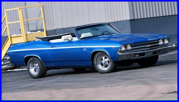 1969년 SS396 Chevelle은 80년대 분위기를 자아냅니다. : 네이버 블로그