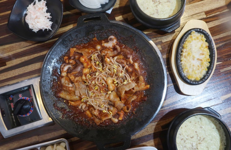 용봉동 맛집 매콤달콤 쫄깃 쭈꾸미삼겹살 맛집 쭈군 네이버 블로그