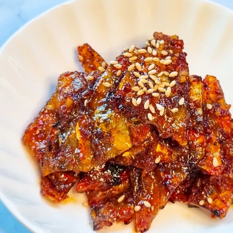 쥐포 조림 양념 볶음 무침 마른 반찬 밑반찬 반찬거리 만드는법 네이버 블로그