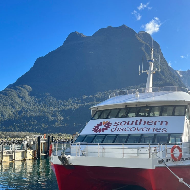 뉴질랜드 남섬여행 서던디스커버리 밀포드사운드투어 Southern Discoveris Milford Sound Tour