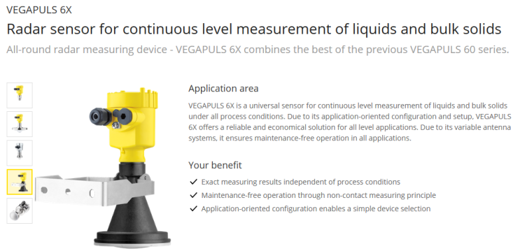 VEGAPULS 6X (120M), HART 통신 제어 : 네이버 블로그