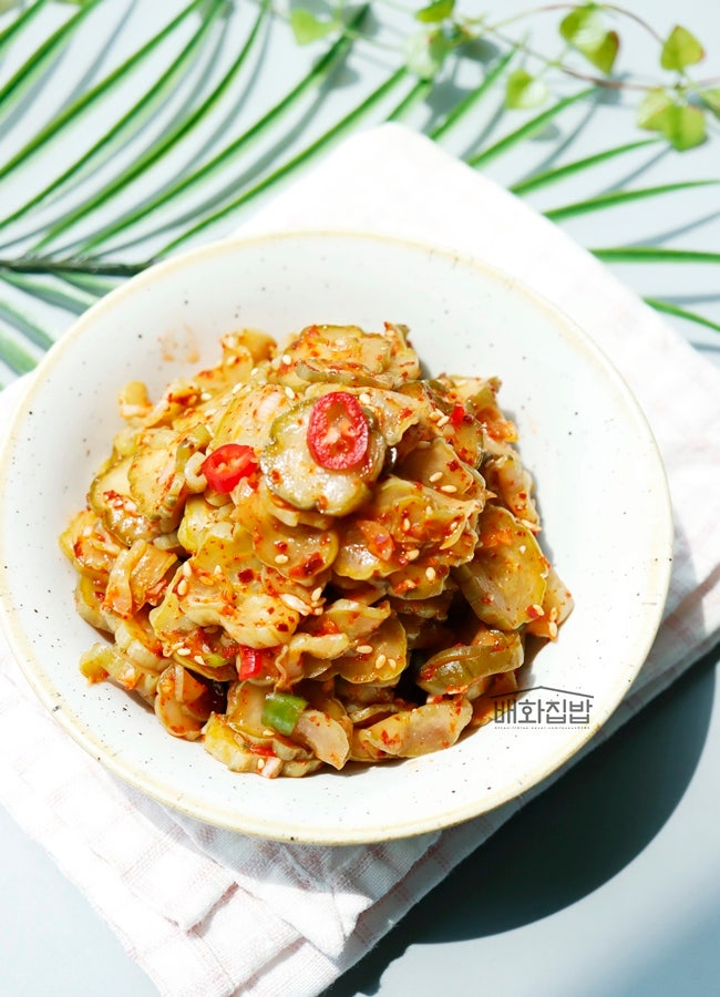 오이장아찌 무침 오이지무침 만드는 법 집밥 여름반찬 오돌오돌 식감 오이짠지무침 네이버 블로그