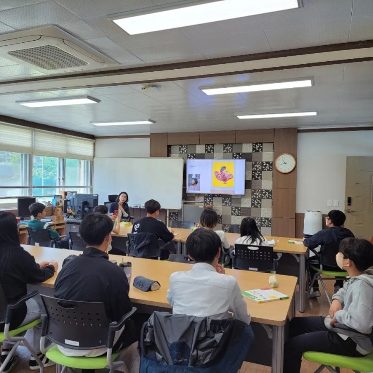 《청소년 강의》10대들의 추상화 : 네이버 블로그