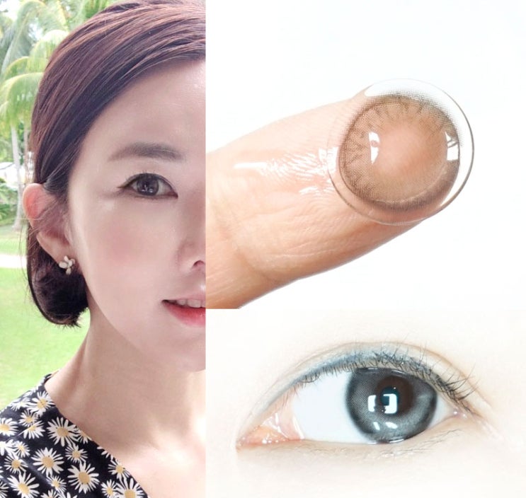 자연스러운 써클렌즈 원앤온리 데일리렌즈 일회용렌즈 추천해요 네이버 블로그