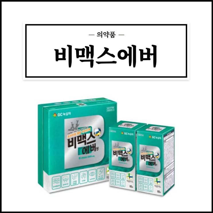 비맥스에버정 효능효과복용법부작용주의사항 등 간단정리 네이버 블로그
