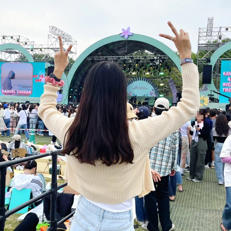 뷰티풀 민트 라이프 2023 후기 뷰민라 준비물 티켓팅 취켓팅 꿀팁 네이버 블로그